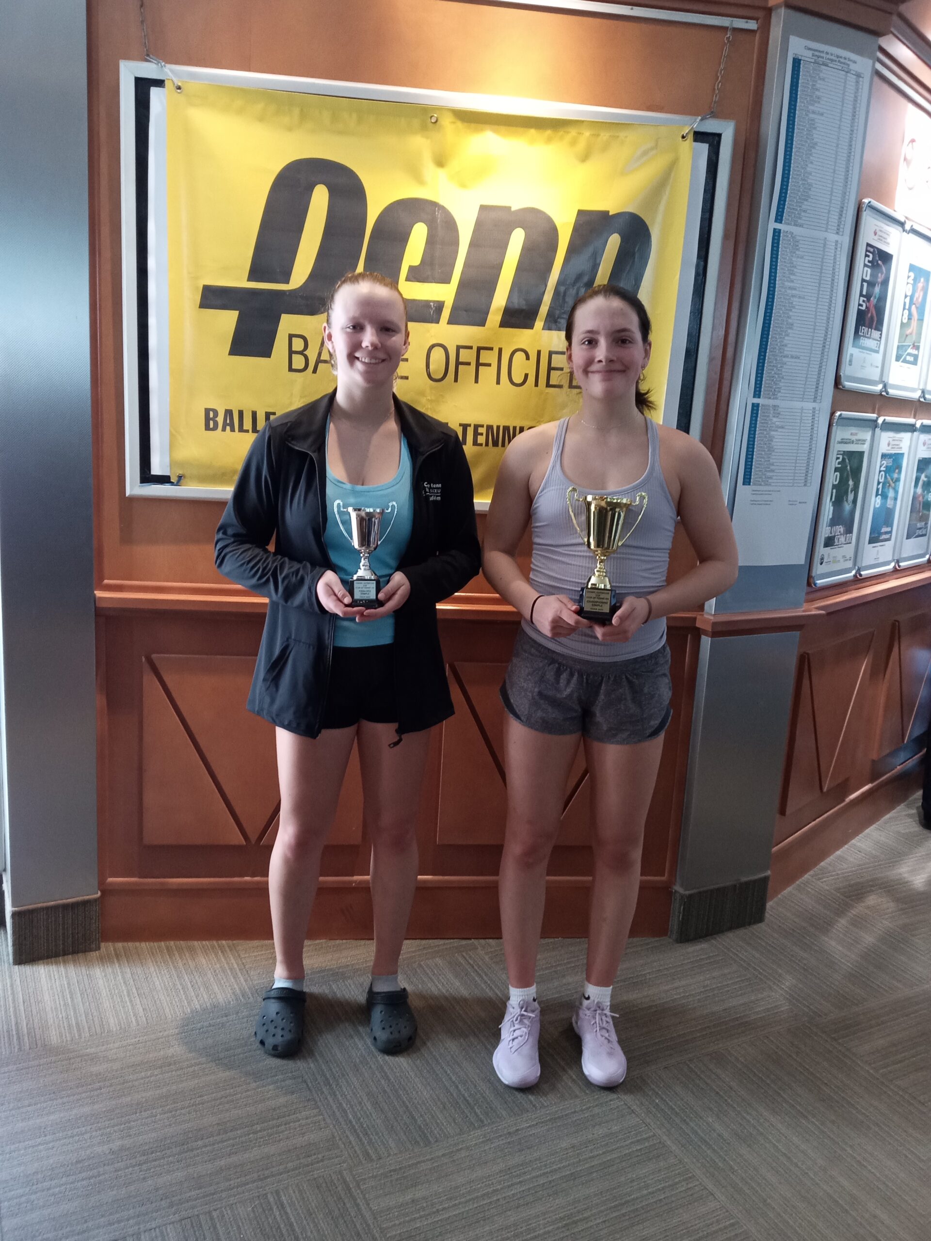 Retour sur les Championnats Québécois U18 - Club de Tennis Ile des Soeurs